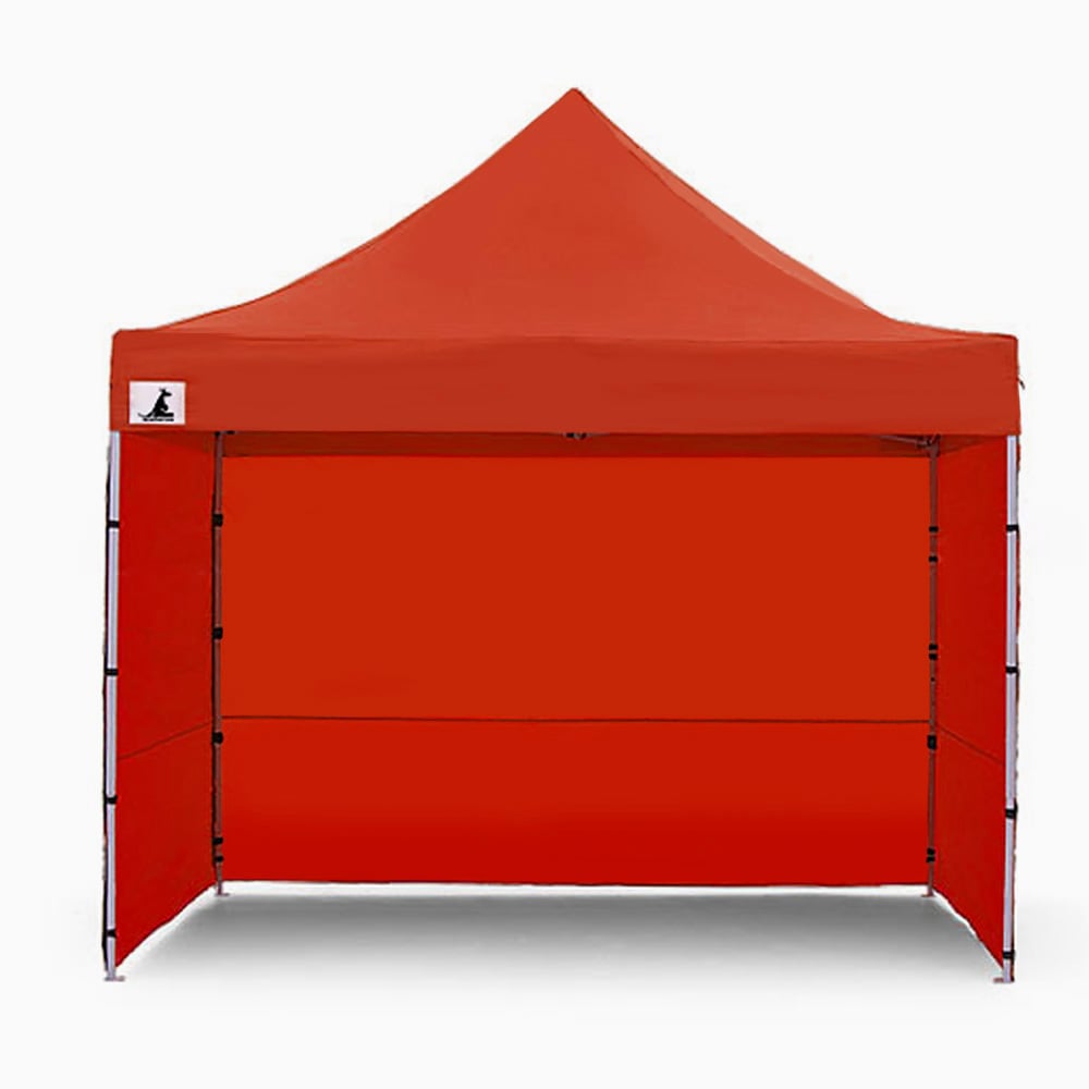 Wallaroo Gazebo Tent Marquee 3x3 PopUp Outdoor Red – BlueMojo